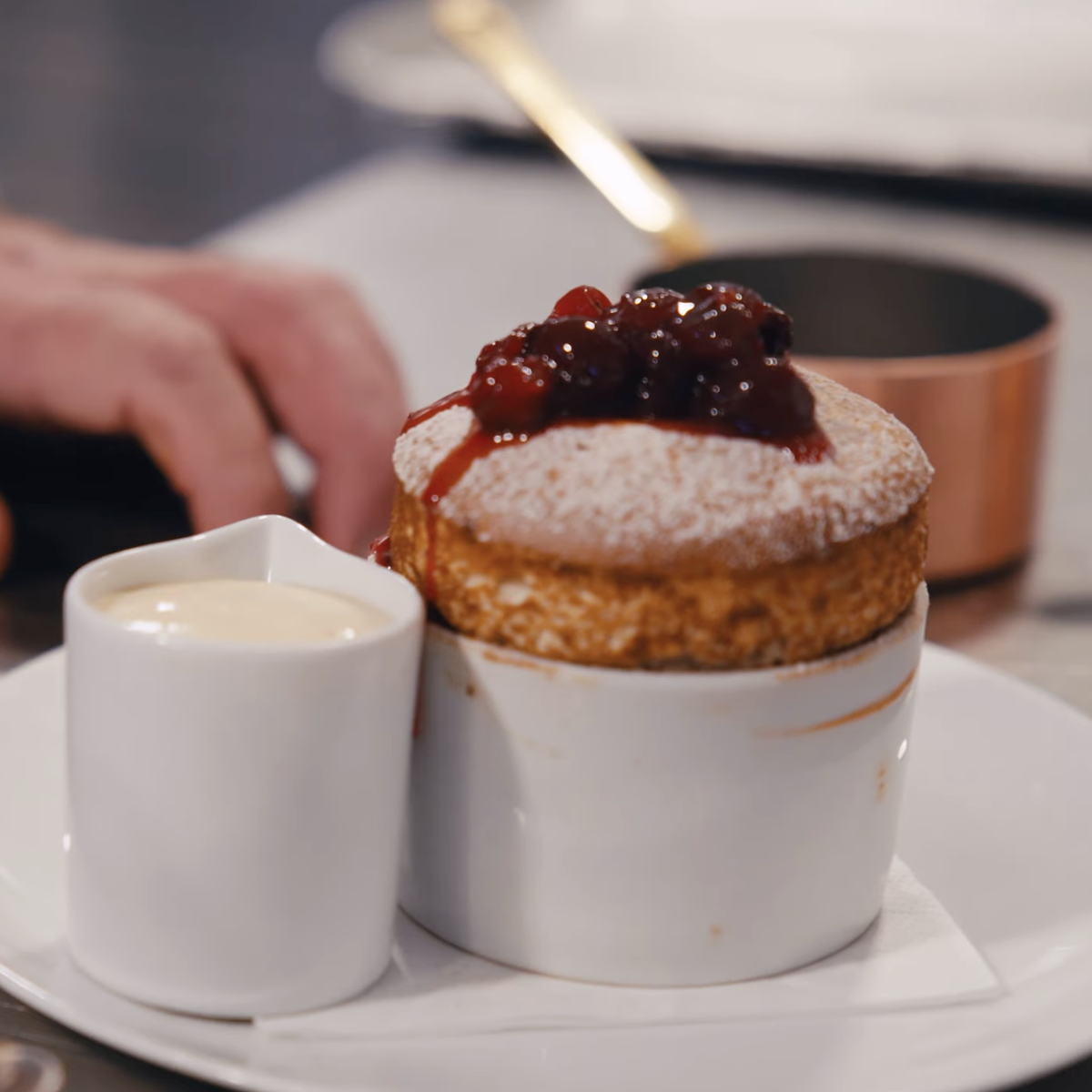 Christmas Pudding Soufflé | Recipe | Corrigan's Mayfair